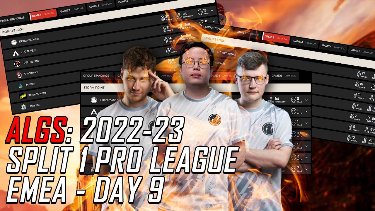 ALGS Pro League 2022-2023 | Match Day 9 Highlights - YouTube