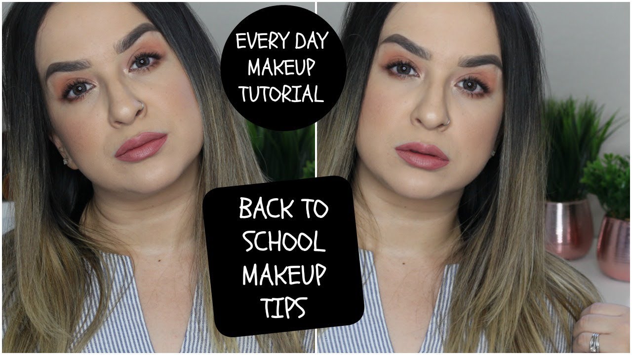 Affordable Back to School Makeup | Tips for Every Day Makeup - YouTube