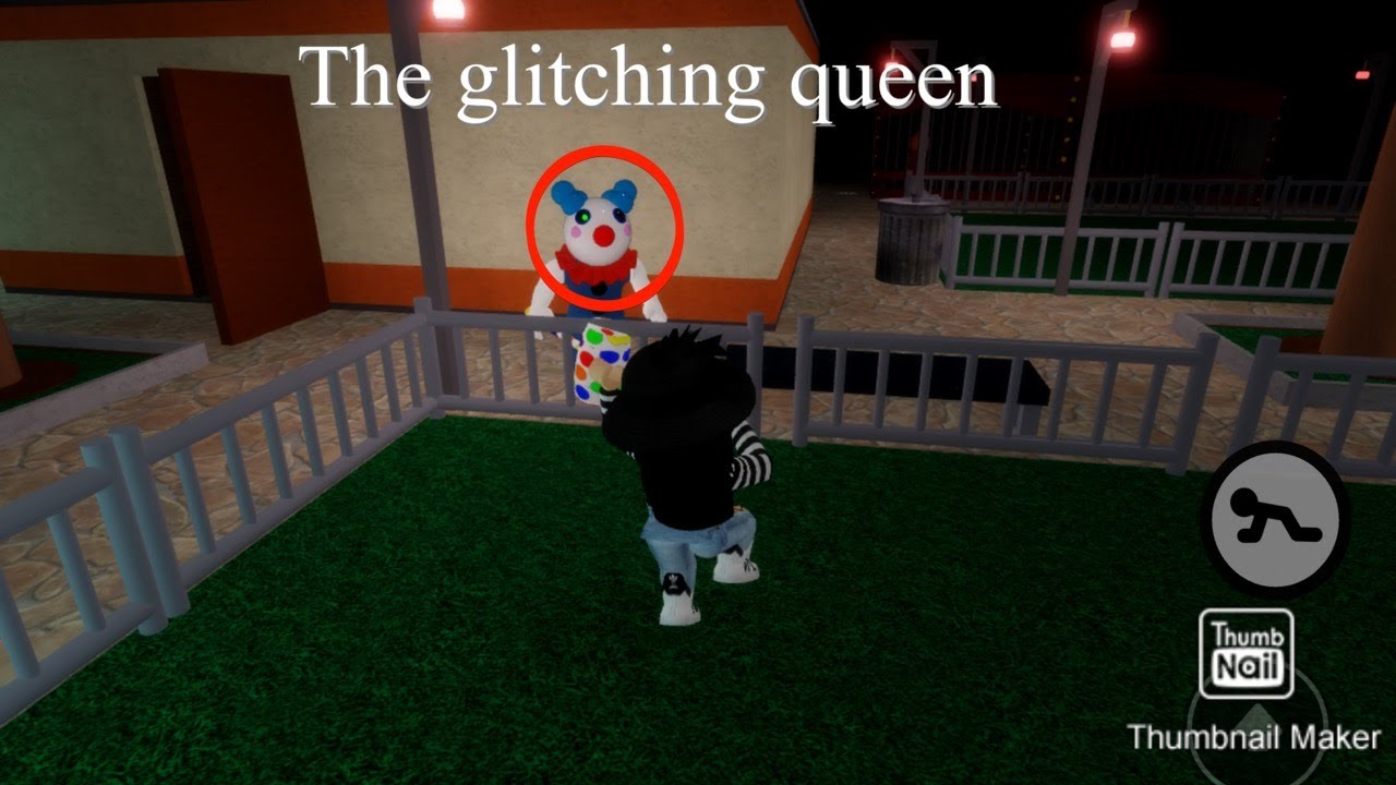 The glitching queen #piggy #roblox - YouTube