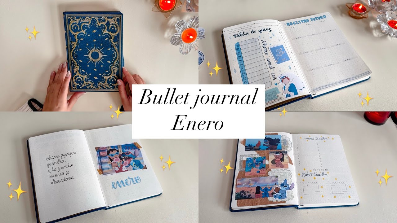 Nueva libreta! + journal y Bullet journal - Enero ☀️⛱️ - YouTube