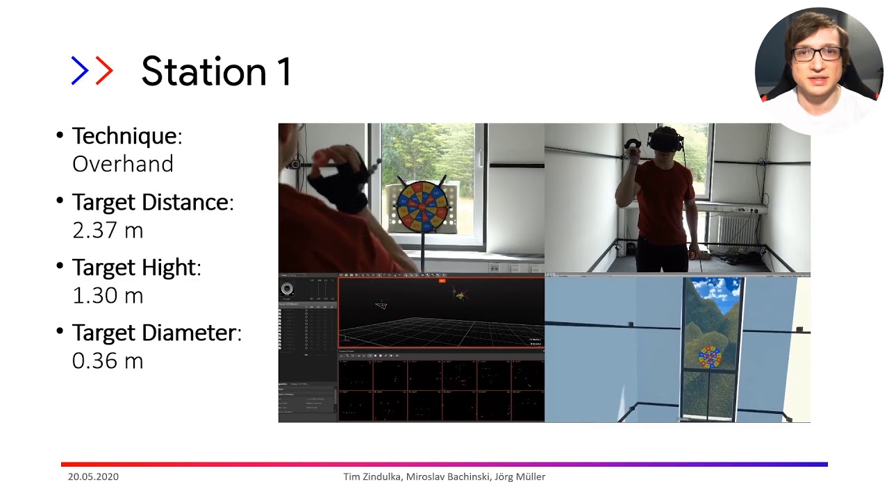 Performance and Experience of Throwing in Virtual Reality - YouTube