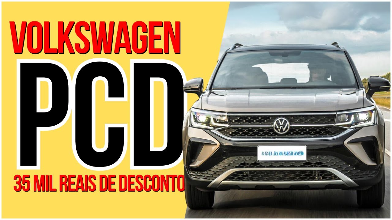 VOLKSWAGEN PCD. 35 MIL DE DESCONTO EM NOVEMBRO! #auto #carros #pcd ...