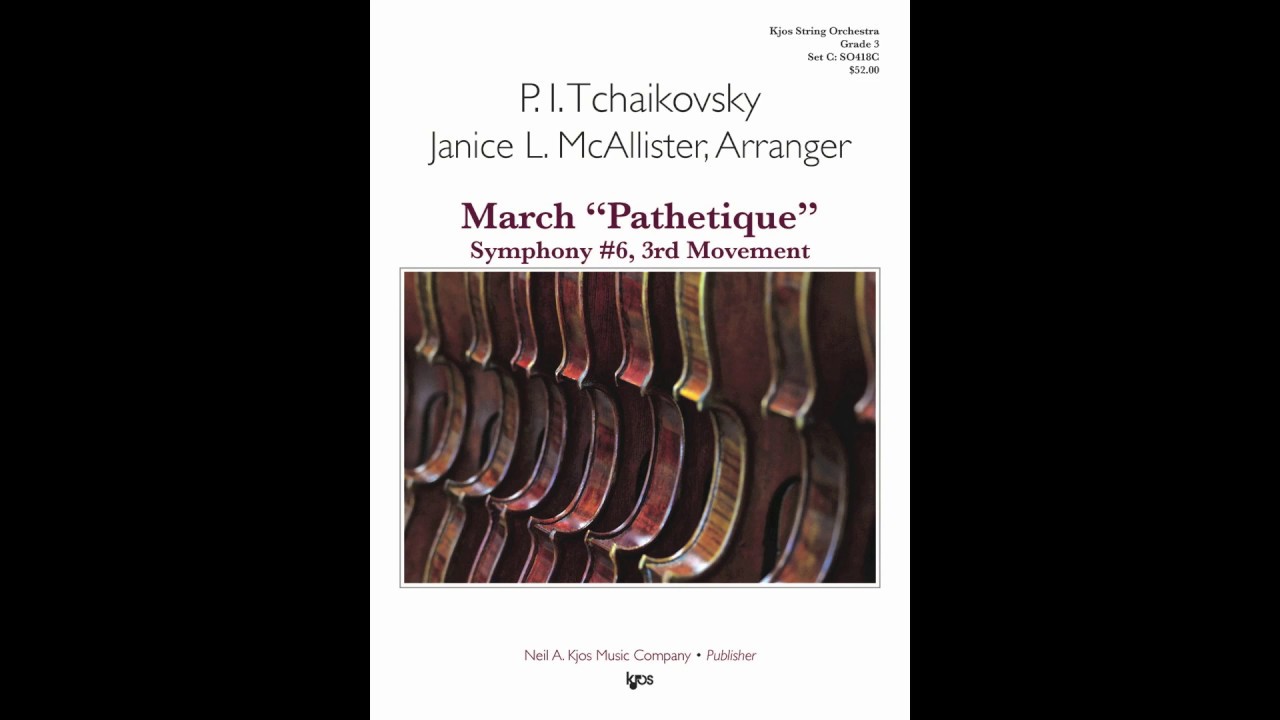 March “Pathetique” Symphony #6, 3rd Movement SO418C - YouTube
