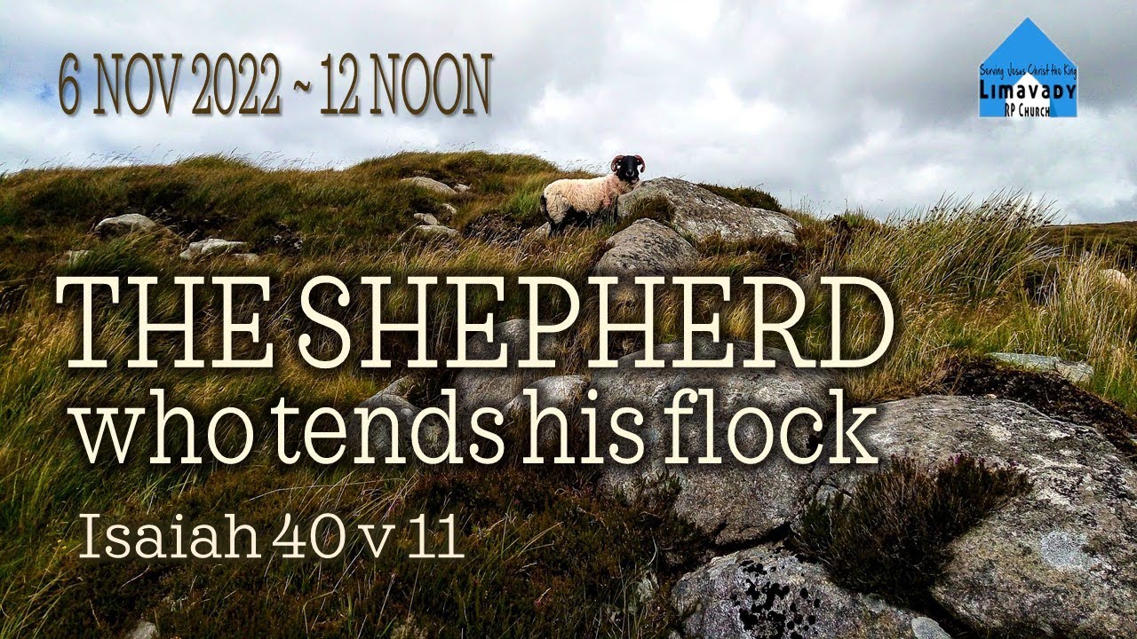 The Shepherd who tends his flock - Isaiah 40 v 11 - YouTube