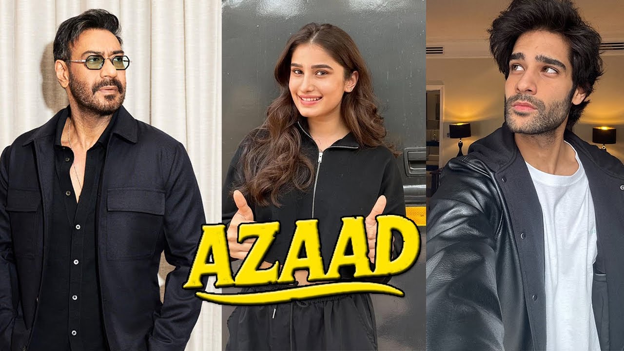 Meet the Cast of Azaad (2025) | Real Ages of Ajay Devgn, Rasha Thadani ...