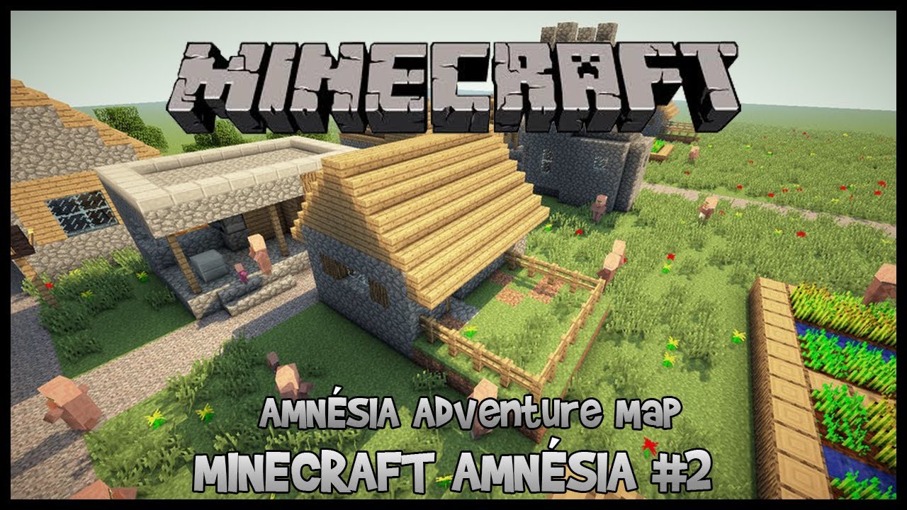 MINECRAFT: Amnésia adventure Map #2 - YouTube