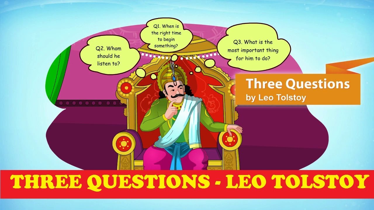 Three Questions Class 7 - YouTube