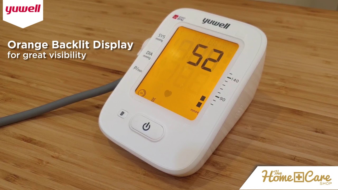 HomeCare Shop Malaysia - Yuwell Blood Pressure Monitor YE620B - YouTube