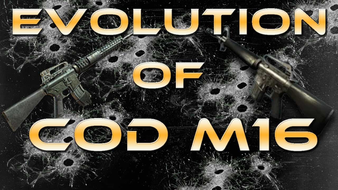 COD: Evolution Of The M16!!! - YouTube