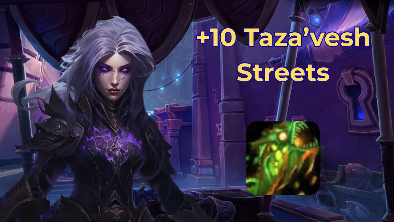 Taza'vesh Streets +10 Destruction Warlock - Chaos Bolt Diabolist Spam ...