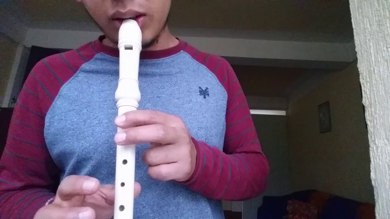 Luna de xelajú tutorial flauta dulce 1ra.parte - YouTube
