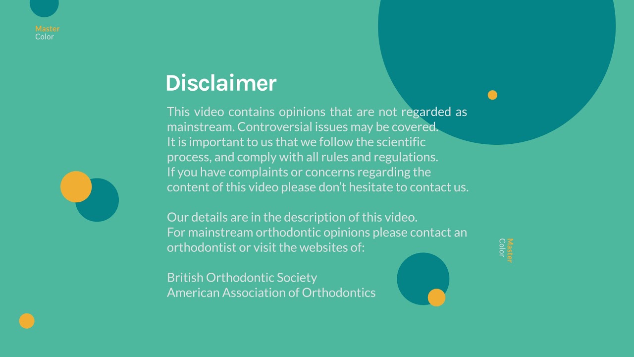 Disclaimer Motion graphics | Light Colors | Channel Rebranding - YouTube