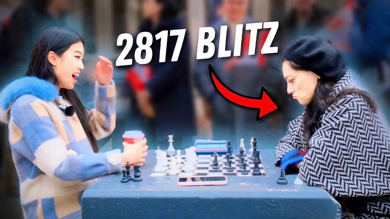 Chess YouTuber Challenges Women's World Champion - YouTube
