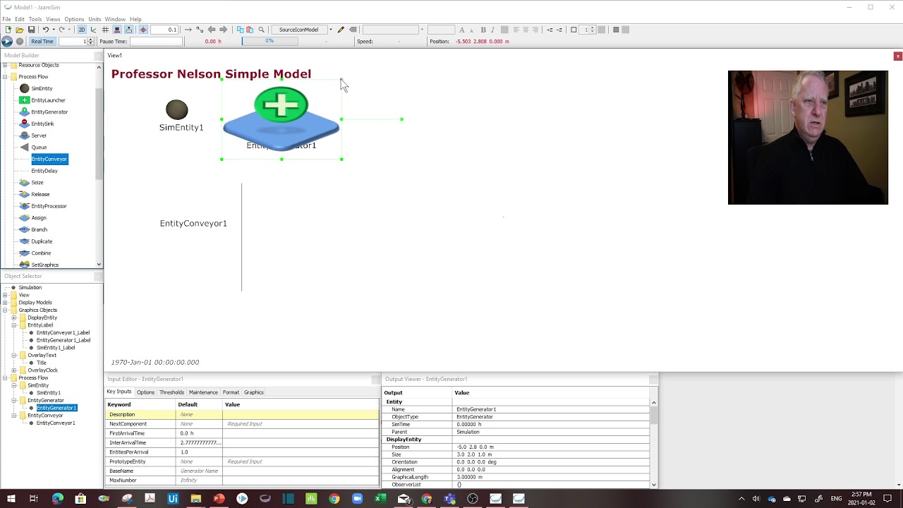 Getting Started in Digital Simulation with Jaamsim - YouTube