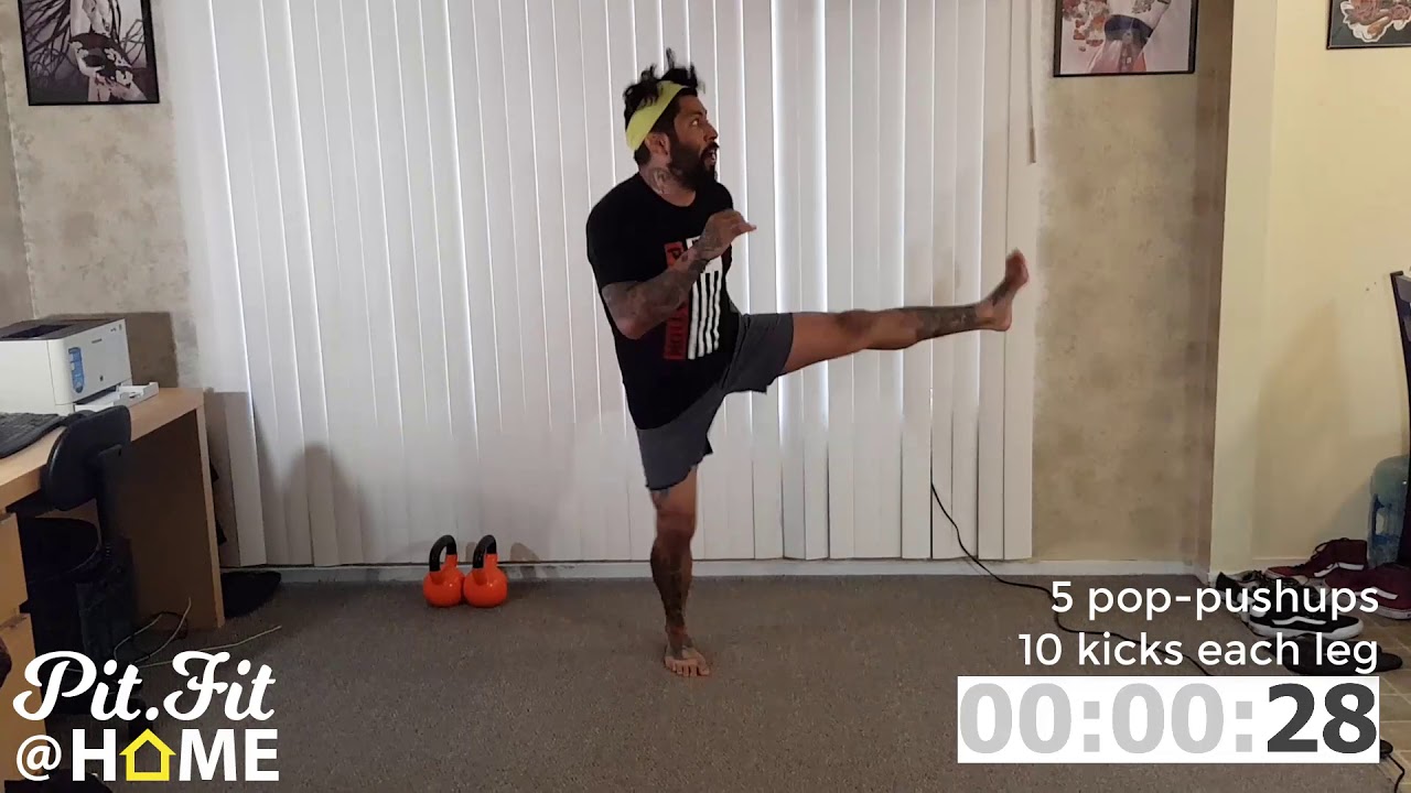 Pit.Fit @Home Workout #8 - YouTube