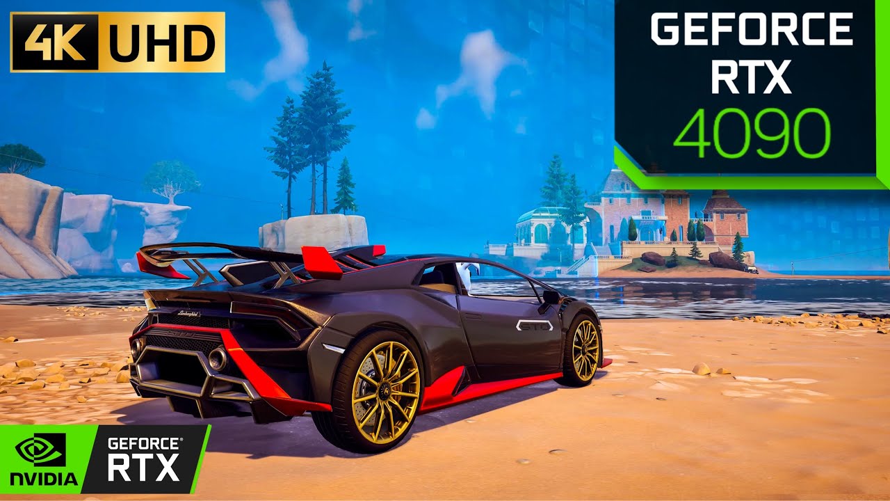 Fortnite RTX 4090 24GB Chapter 5 Season 2 Gameplay Epic Settings (RTX ...