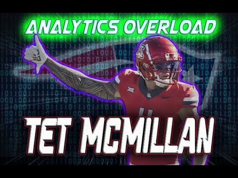 Tetairoa "Tet" McMillan Analytics OVERLOAD | Wide Receiver Arizona New ...