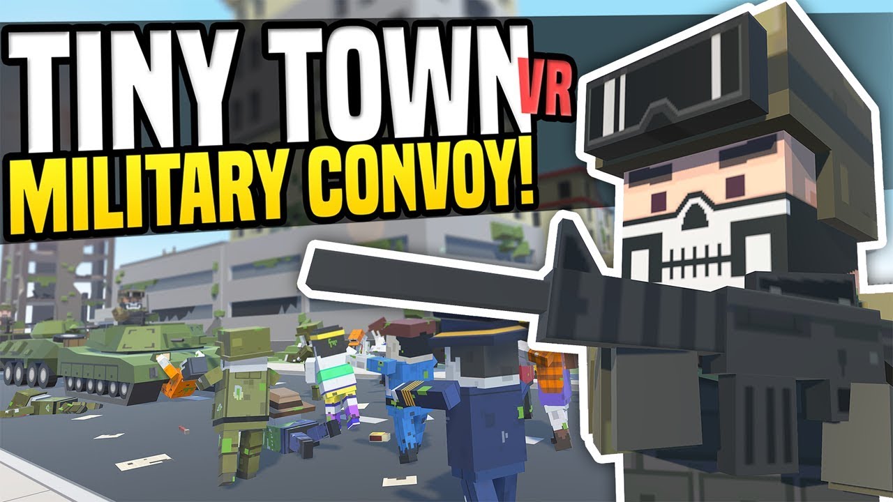 ZOMBIES ATTACK MILITARY CONVOY - Tiny Town VR Suggestions #6 | Zombie ...