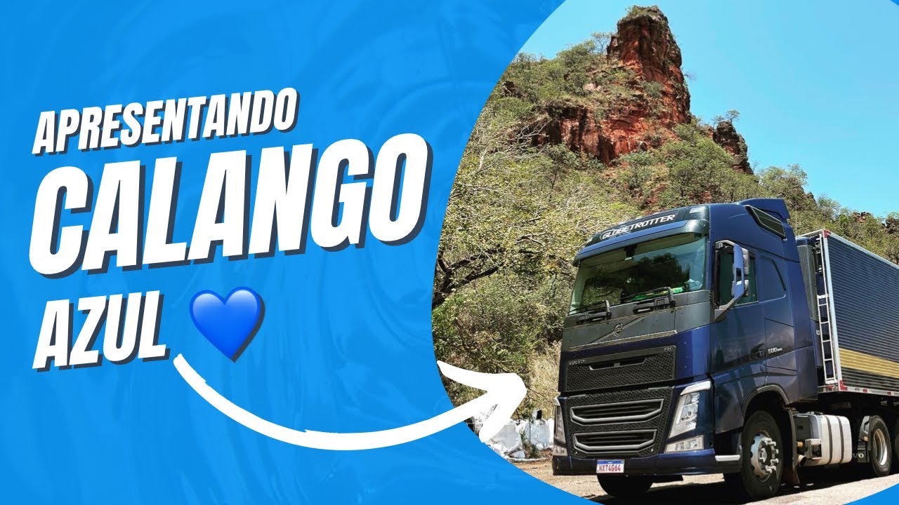 Apresentando o Calango Azul 🚚💙 #caminhão #volvo #Fh500 # ...