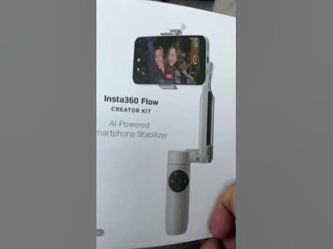 New Insta360 flow creator kit will unbox shortly #insta360flow - YouTube