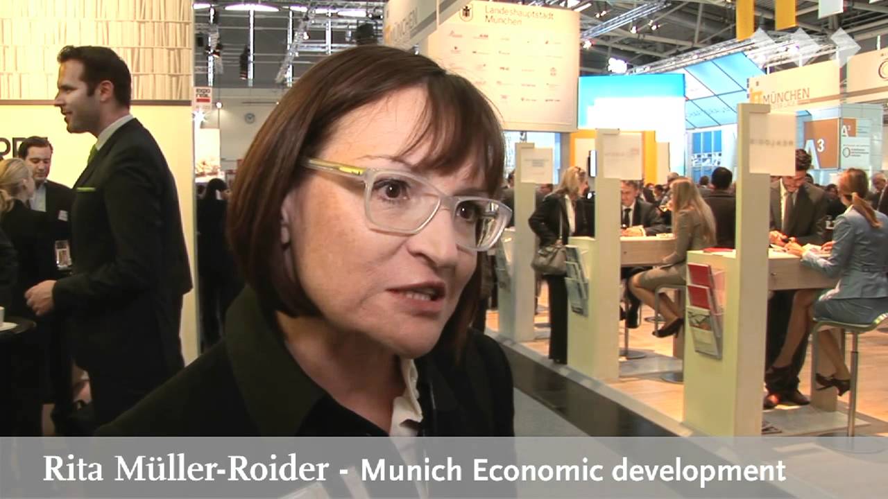 Expo Real 2011 interview with Rita Müller-Roider from Munich economic ...