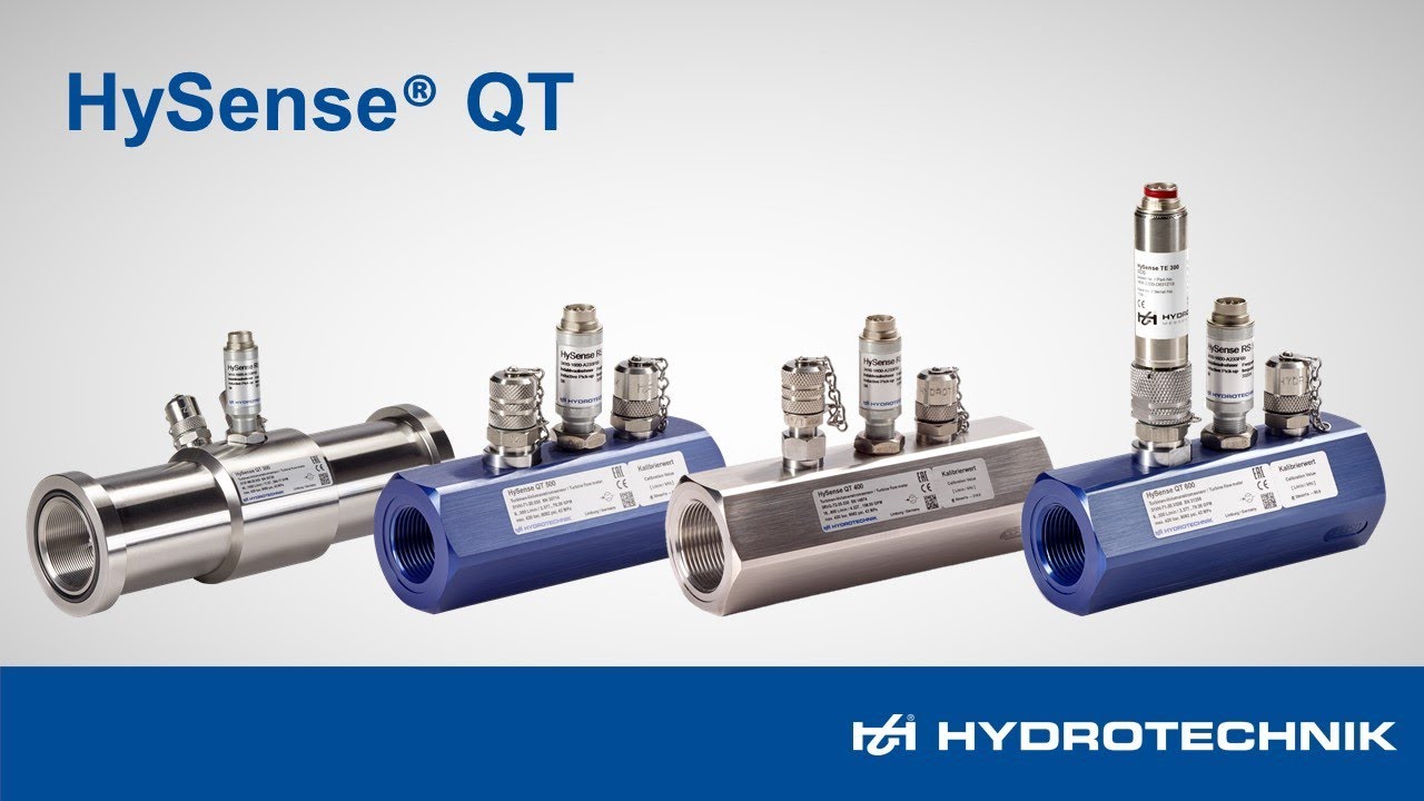 HySense® QT – Turbine flow meter / flow measurement and monitoring ...