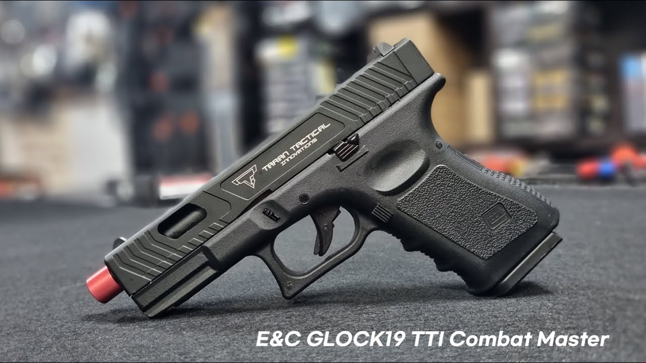 E&C GLOCK19 TTI Combat Master 핸드건/글록19/Airsoft/건스토리/gunstory - YouTube