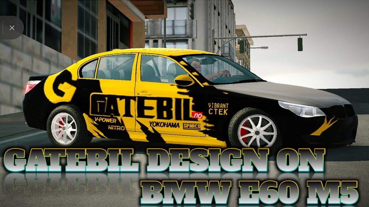 BMW E60 M5 DESIGN IN CAR PARKING MULTIPLAYER || CAR GAME || TUTORIAL ...