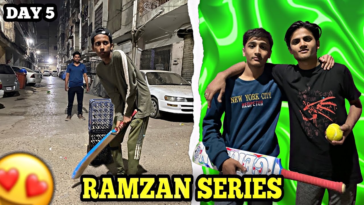 Ramzan Street Cricket | Day 5 Intense Matches & Crazy Moments! - YouTube