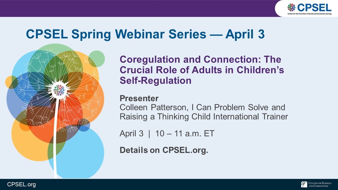 Co-Regulation and Connection: The Crucial Role of Adults in Children’s ...