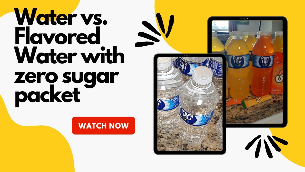 Adding flavor packets with NO SUGAR to water.. IS THAT ACCEPTABLE ...