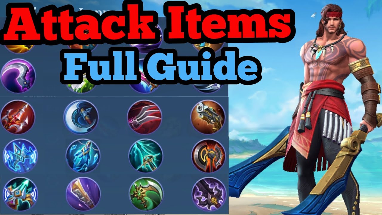 Attack Items Mobile Legends 2025 Full Guide and Explanation - YouTube