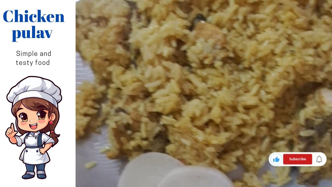 Chicken pulav 😋👌/☘️simple and testy pulav☘️/#devansh food channel - YouTube