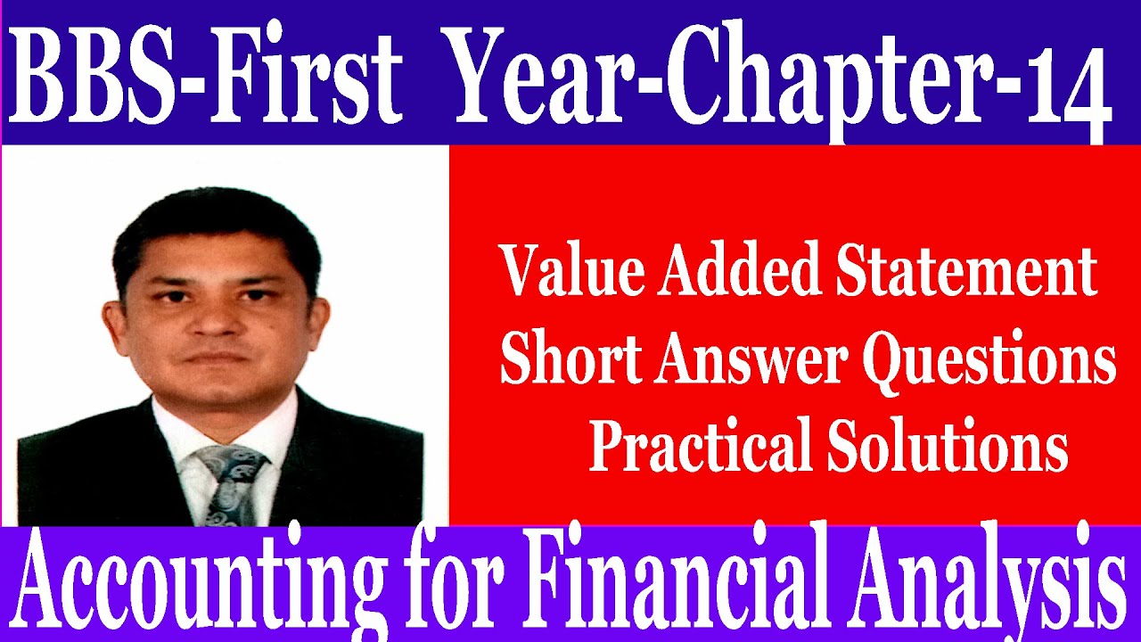 BBS-1stYear-Ch-14-Value Added Statements#Value Added#Practical Solutions# - YouTube