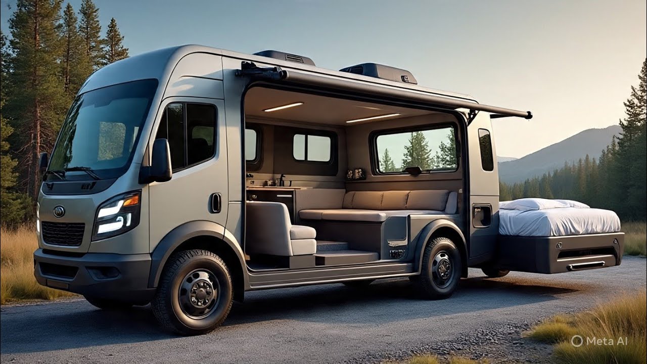 2026 Kia 6x6 Camper Van The Beast That Redefines Adventure - YouTube