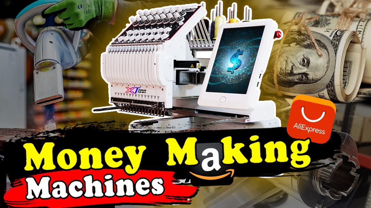 12 Business Machines You Can Buy on AMAZON or ALIEXPRESS to Make Money ...