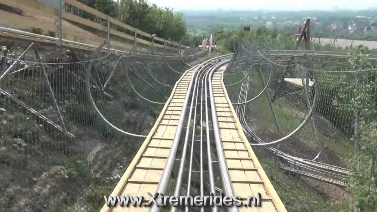 Alpine Coaster Onride Snowworld, Landgraaf Holland - YouTube