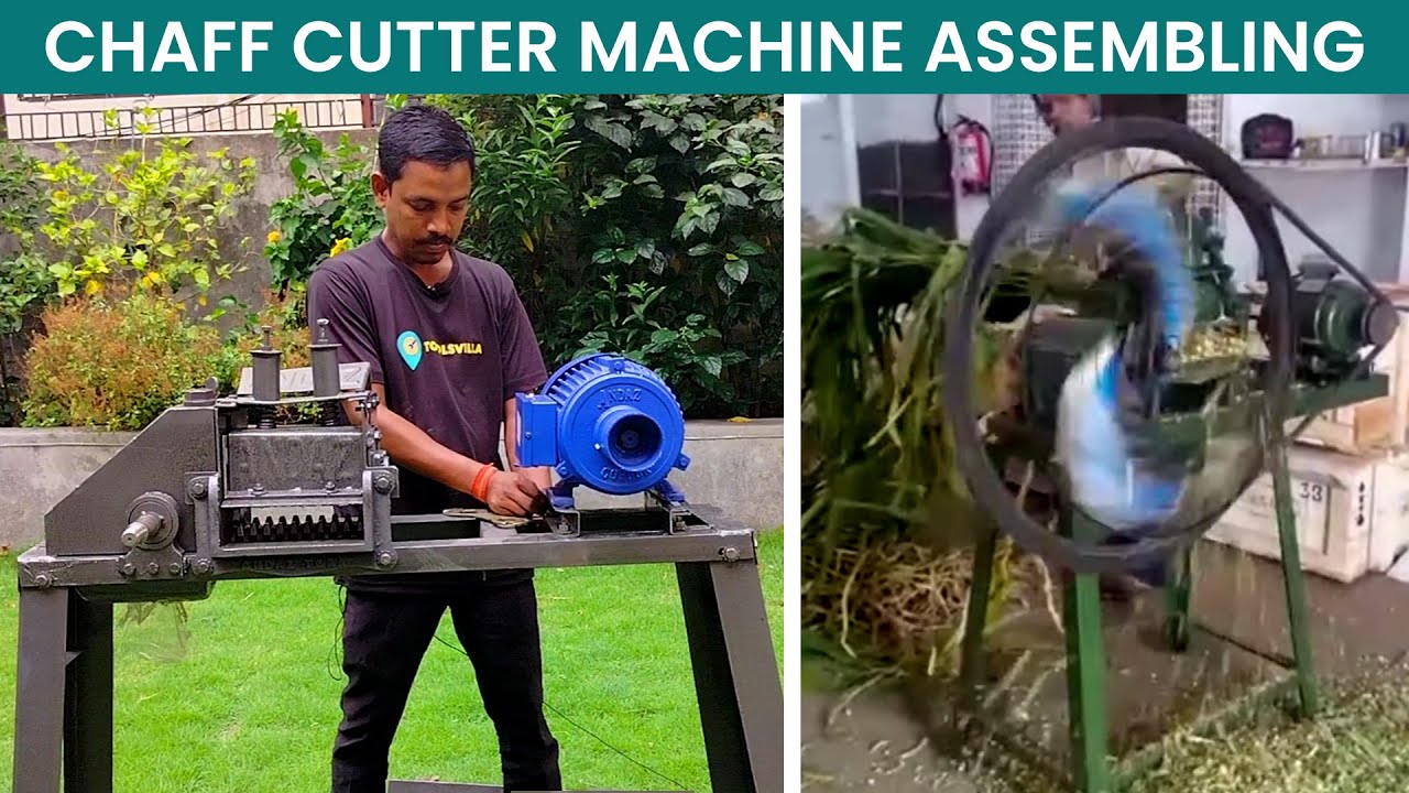 Chaff Cutter Machine Assembling | Chaff Cutter | Fodder Cutting Machine ...
