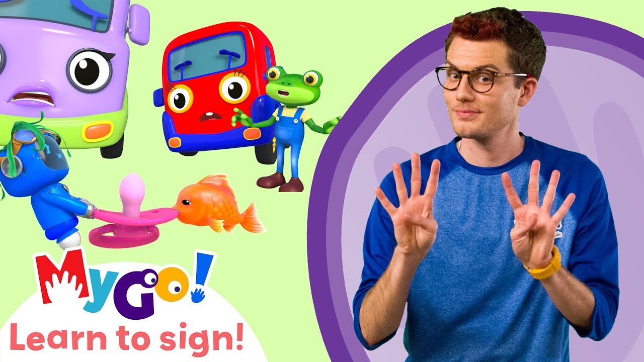 Baby Truck Loses Her Dummy | Learn Sign Language with Gecko's Garage ...
