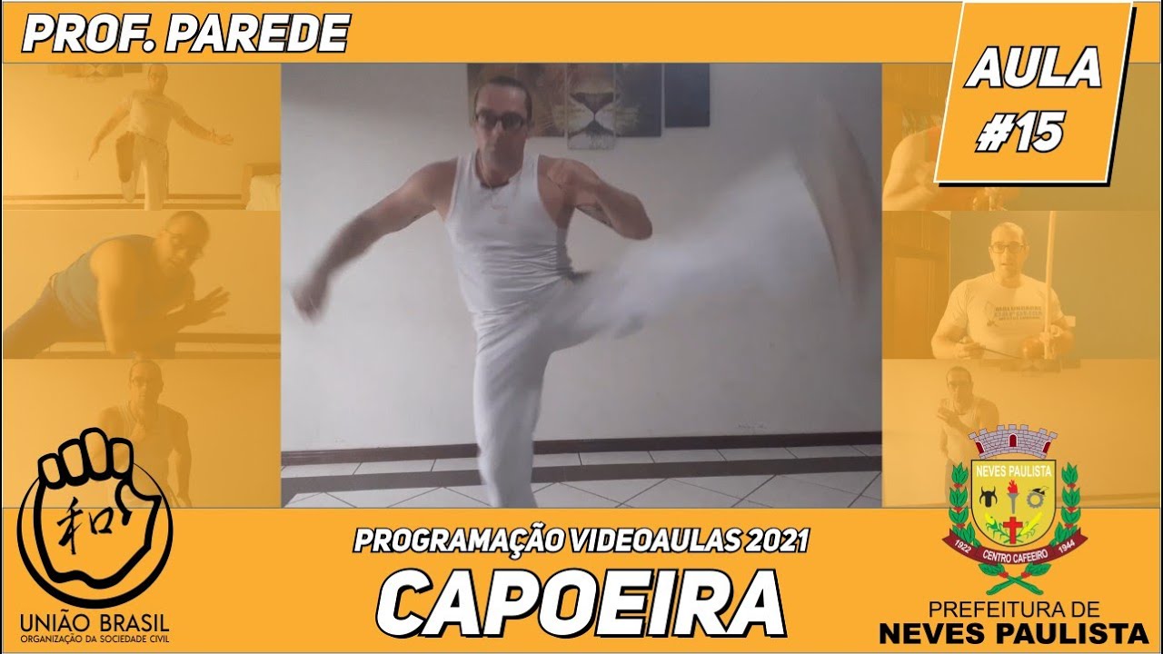 Aula 15 - "Golpe Queixada e Armada" - Capoeira com o prof. Parede - YouTube