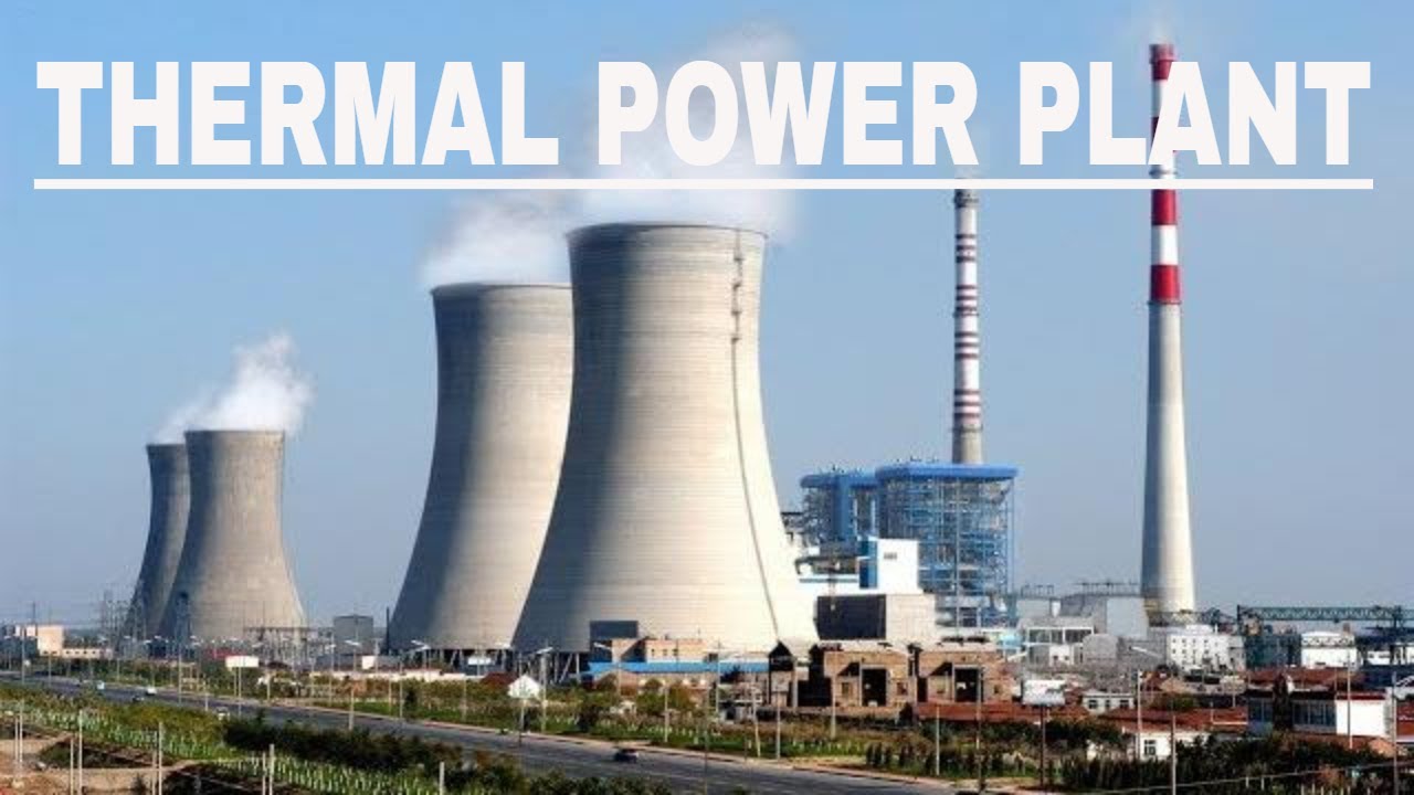 Boiler Turbine And Generator In Thermal Power Plant Youtube