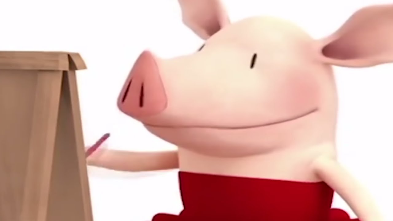 Olivia the Pig | Olivia Paints a Mural | NEW EPISODE | Olivia Full ...
