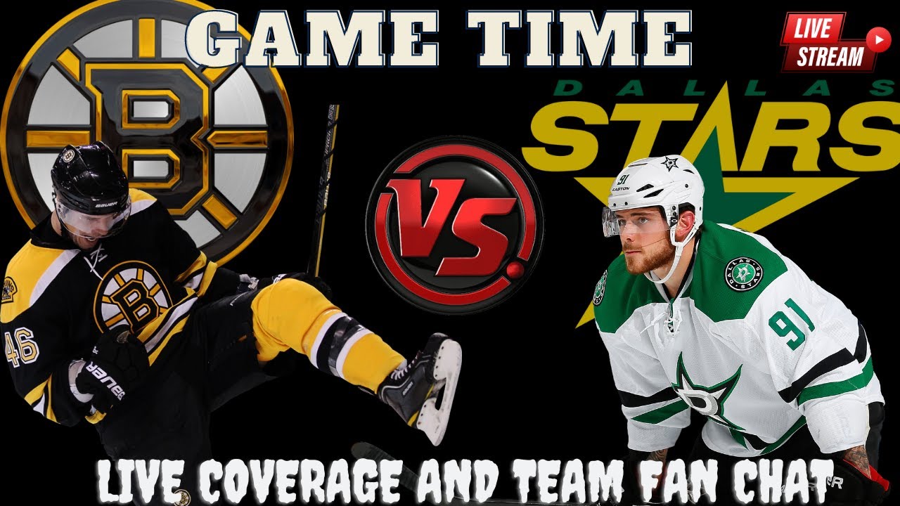 Dallas Stars vs Boston Bruins 🔴LIVE NHL Hockey || MINvsBOS || BOSvsMIN ...