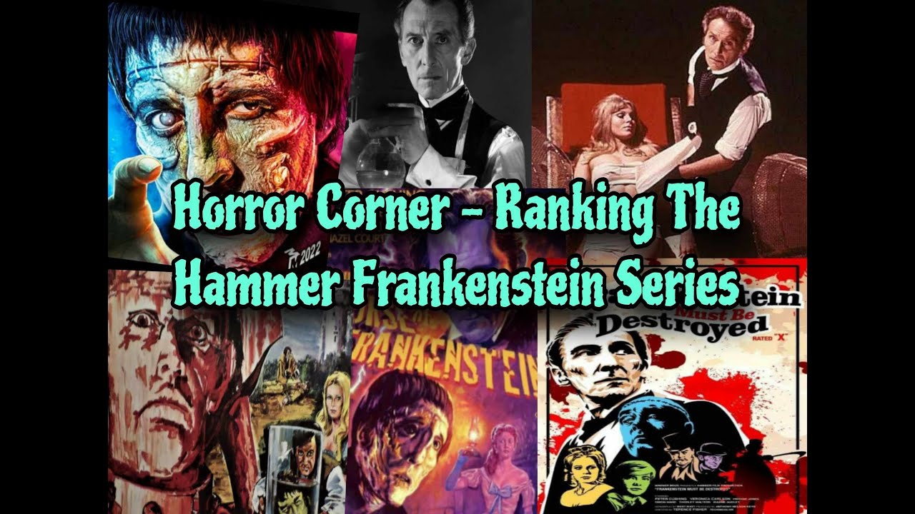 Horror Corner - Hammer Frankenstein Series Ranked - YouTube