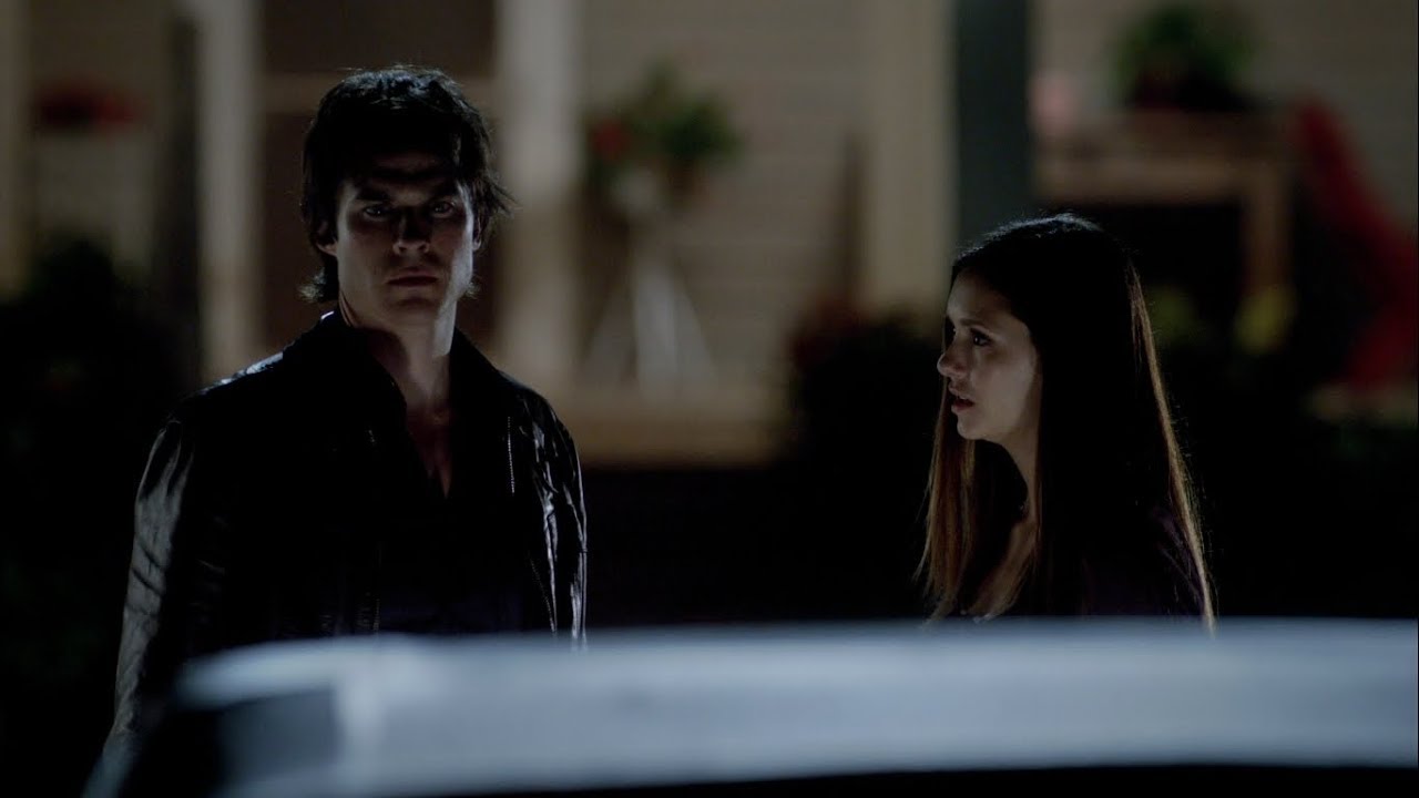 TVD 4x1 - Elena remembered that Damon met her first. "Why didn't you ...