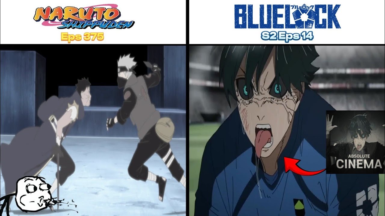 Best Episode Blue Lock 2024 VS Naruto 2014 💀🔥.... - YouTube