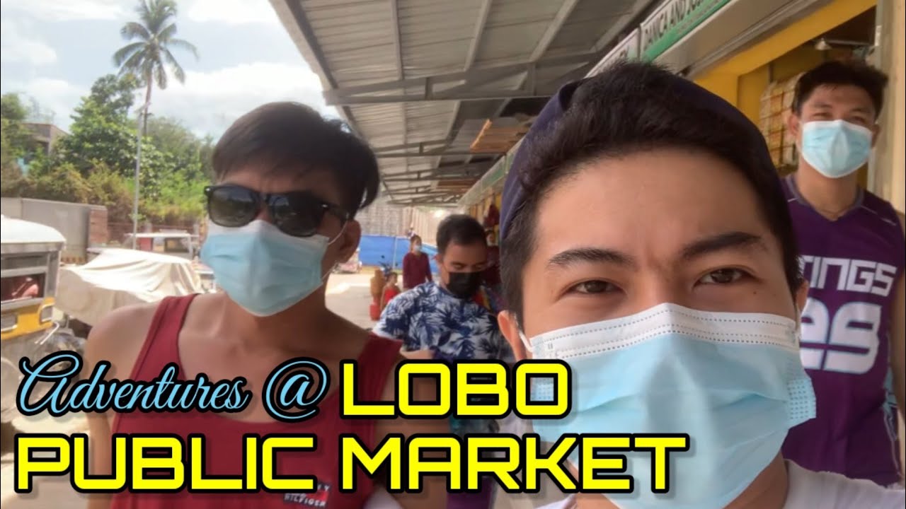 Vlog 27 Lobo, Batangas' New Public Market Adventure | Bagong Pamilihang ...