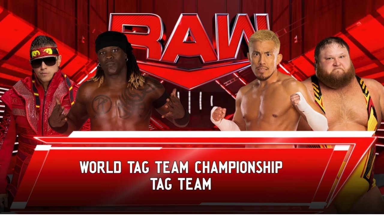 The Awesome Truth(The Miz & R-Truth) Vs Alpha Academy #WWE World Tag ...