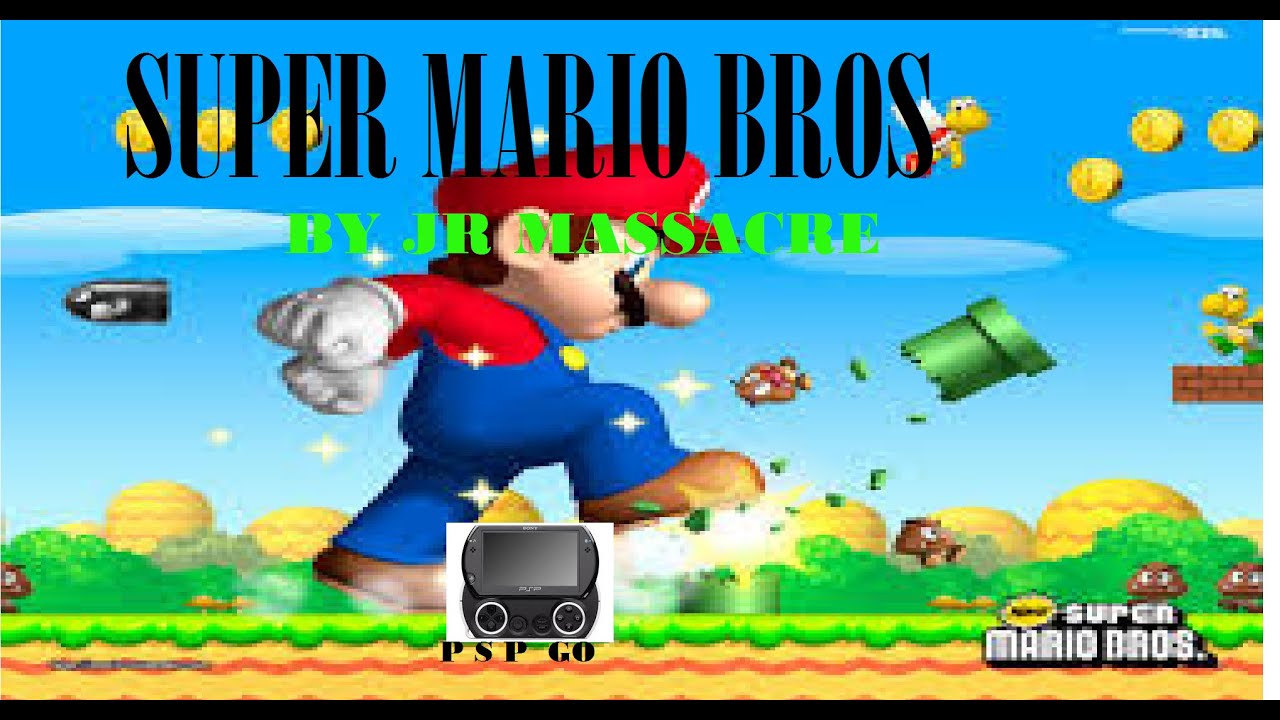 Game play mario bros psp go - YouTube
