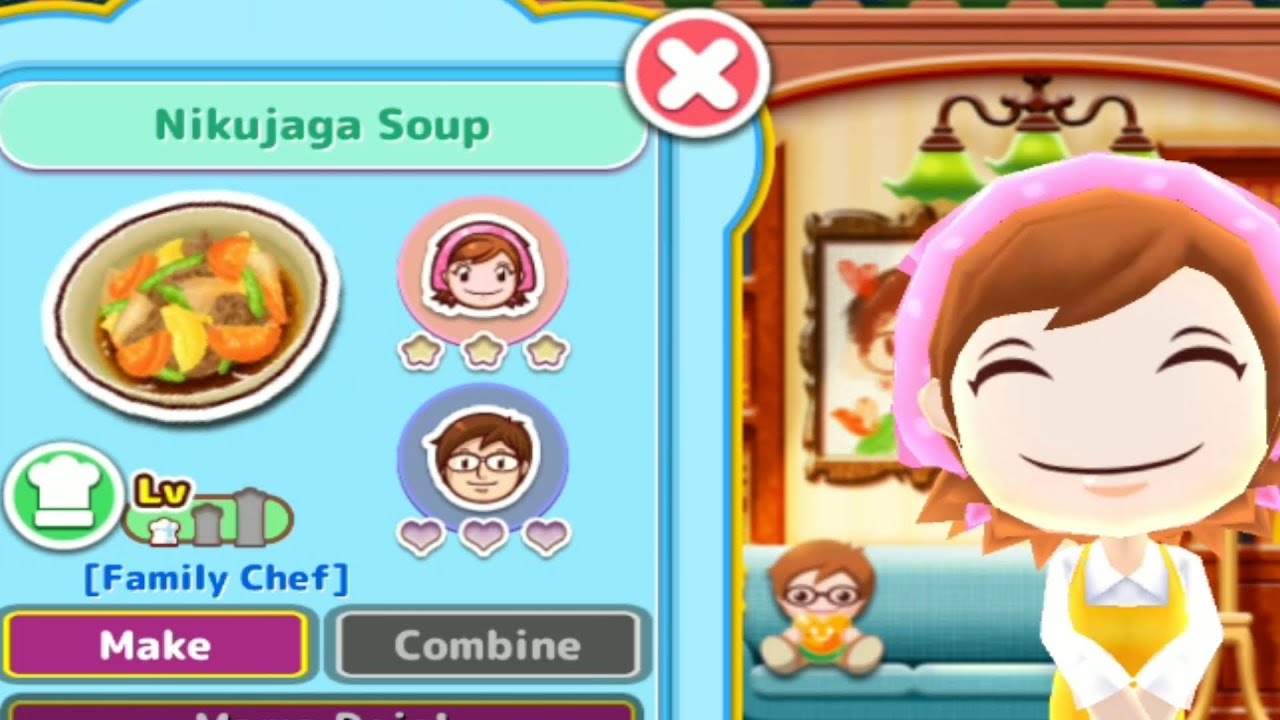How to mama cooking nikujaga soup 2023 | cooking mama gameplay - YouTube